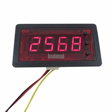 4 Digit LED Totalizer Counter with Red Display