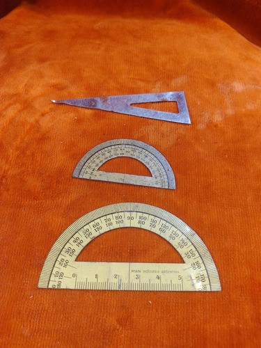 Miniature Sheet Metal Protractor Set