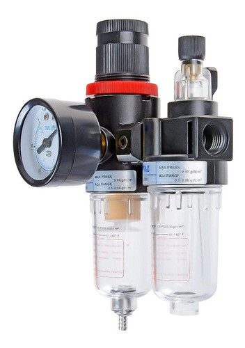 Euro Water Trap Compressor with Oil Lubricator Pro