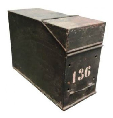 Antique WWII Army Mailbox