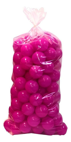 BB Bolinhas 50 Pink Pool Balls Non-Denting Safe