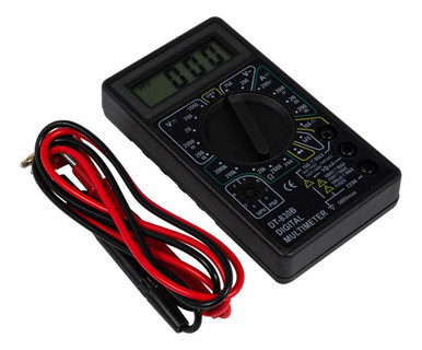 Hikari Digital Multimeter Dt830 with Test Leads and Battery