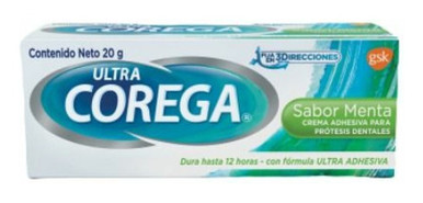 Corega Dental Adhesive Ultra Mint 20 Grs