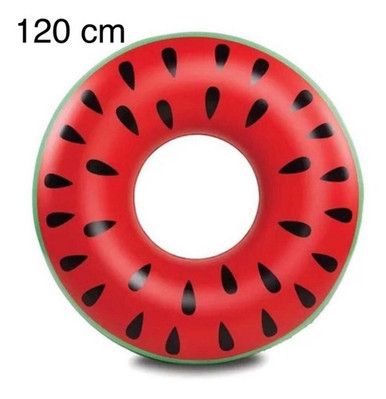 MT Giant Round Watermelon Inflatable Float 120 Cm Pool Beach