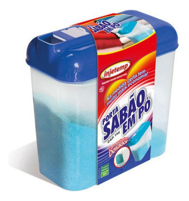 Injetemp Powder Soap Holder with Plastic Dispenser 1.5L