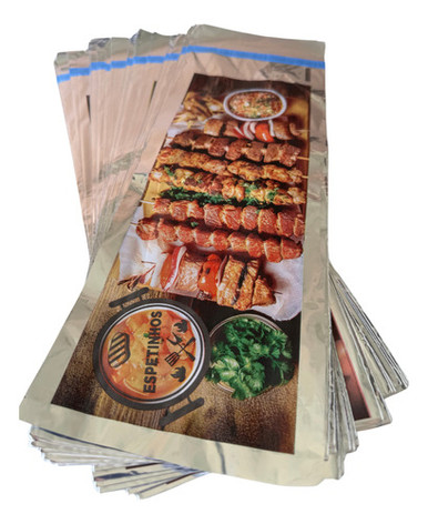 Premium Line Store Thermal Packaging for Skewers - 200 Units