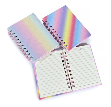 Goldin Libreta A6 Arco Iris Colores Fuertes