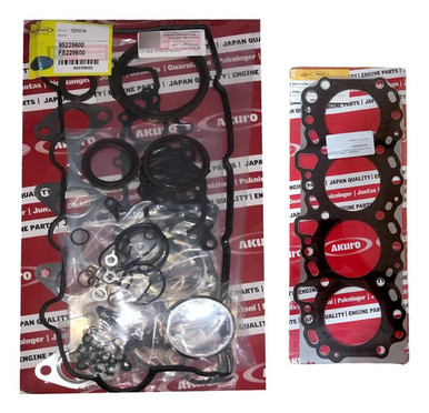 Akuro Complete Gasket Set for Toyota 2KD Hilux 2.5TDI with Seals