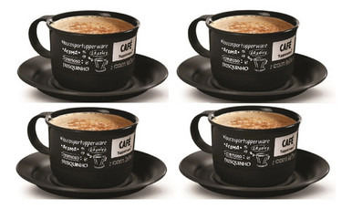 Tupperware® BPA-Free 150ml Cup and Plate Set of 4