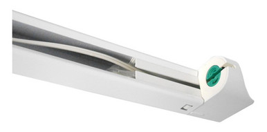 Electronic Fixture with Impedance for a Fluorescent Tube