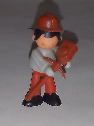 Miner Action Figure - Articulated Kinder Toy