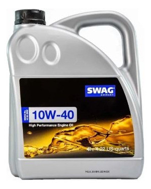 Swag 10W40 Semi-Synthetic Engine Oil 4 Liters
