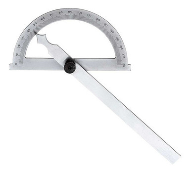 Thebmya 80 mm Angle Protractor with 120 mm Rule