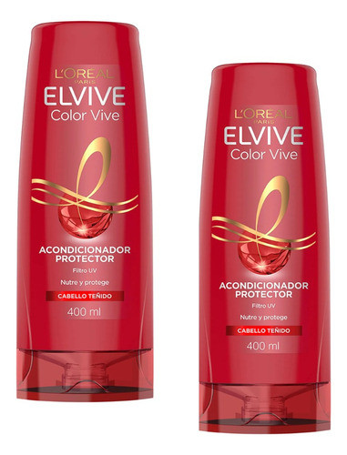 L'Oreal Elvive Color Vive Conditioner Kit 400ml x 2