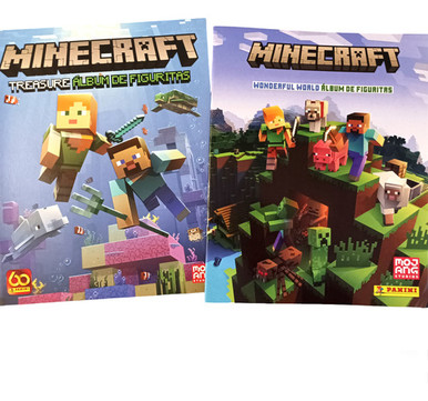 Panini Minecraft // Albums + Stickers to Collect