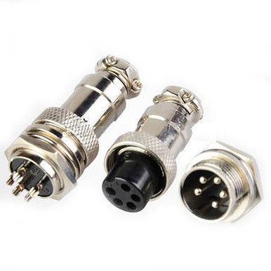 PL Kit 2 Pieces - Male/Female 5-Pin Mike Connector (Pair)