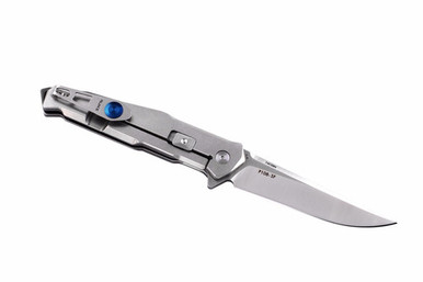 Ruike Fenix P-108-SF Folding Knife Blue and Silver Stainless Steel