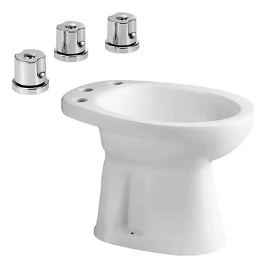 Ferrum Andina Bidet Combo with Peirano Malba Faucet