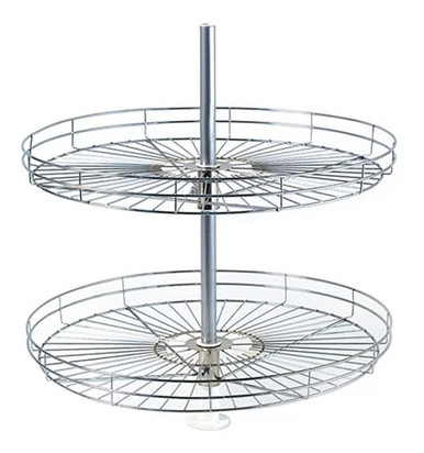 Fark Chrome Rotating Corner Unit 40 Without Cut for Under Counter
