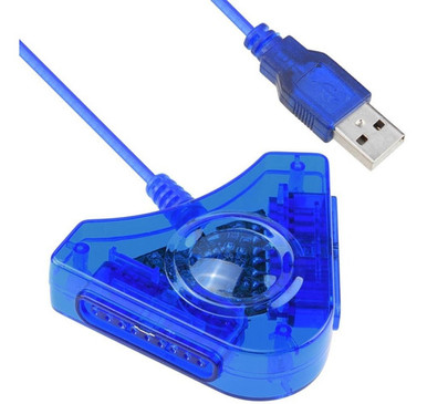 SAM-PCPSCC Dual USB Adapter for PS1 and PS2 Controllers to PC