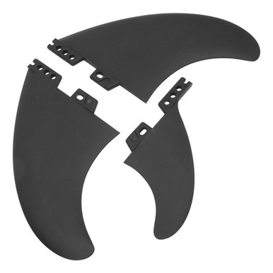 Generic Surfboard Fins: PVC Replacement Set