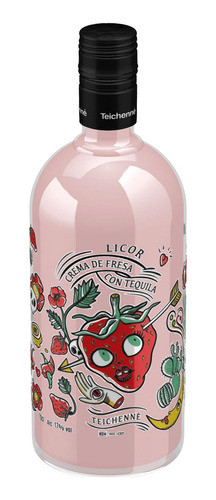 Teichenné Licor Crema De Frutilla Con Tequila