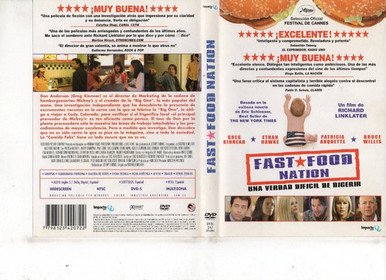 Original Fast Food Nation - DVD - Good Condition