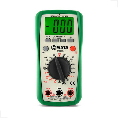 Sata Digital Multimeter Cat II 600V with Non-Contact Measurement