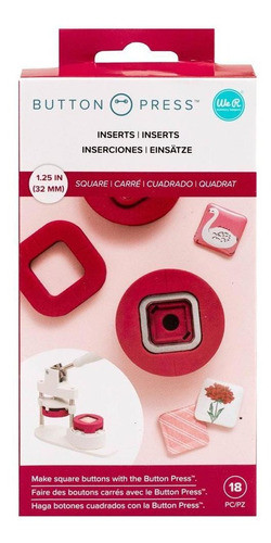 We R Button Press Square Buttons Die
