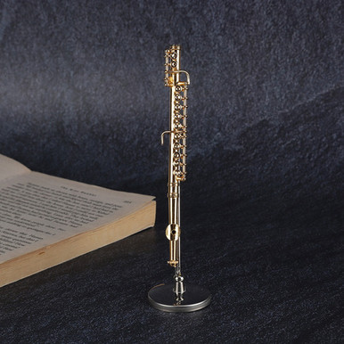 Generic Miniature Copper Flute, 1:6 Scale Golden Flute