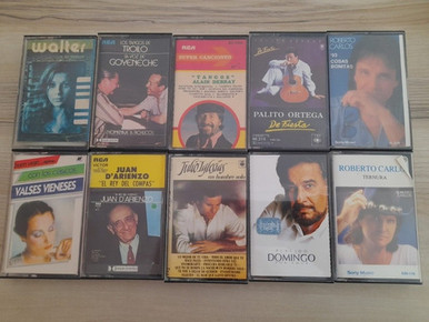 RCA Cassettes Roberto Carlos Palito Ortega Julio Iglesias and More