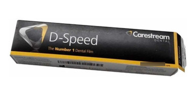 Carestream D Speed X-Ray Radiographic Plates for Dental Use - Pack of 100