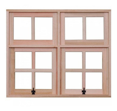 Rondosul Maxim-Ar Wooden Window 100x200cm Frame 9.4cm EWK MP5300