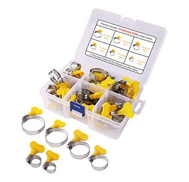 Umlife Hose Clamp Key 52-Piece Stainless Steel