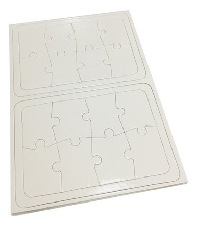 GRAFICA LIMITE Sublimable Puzzle Cardboard 20x14 8 Pieces