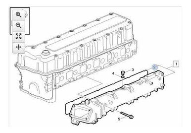 Volvo Junta Do Coletor De Admissão Fh - 20805850