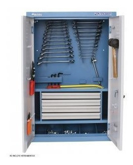 MARCON AM2 Tool Cabinet with Panel and 2 Drawers 90x65x23cm