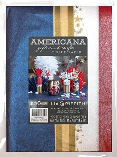 Lia Griffith Americana Craft and Tissue Paper Pack