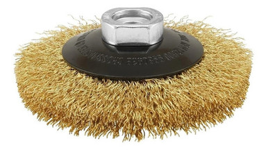 Crossmaster Spiral Wire Brush Cone for 100mm Grinder