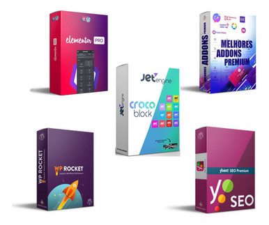 Elementor Pro + Crocoblock Jetplugins Plugins + 40 Addons