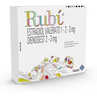 Rubí® X 28 Tablets - Contraceptive