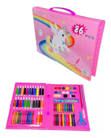 RC Pink School Art Set