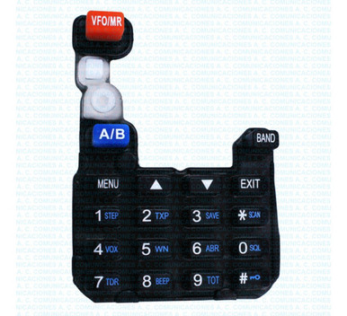 Baofeng DTMF Rubber Keypad for Handy UV-5R