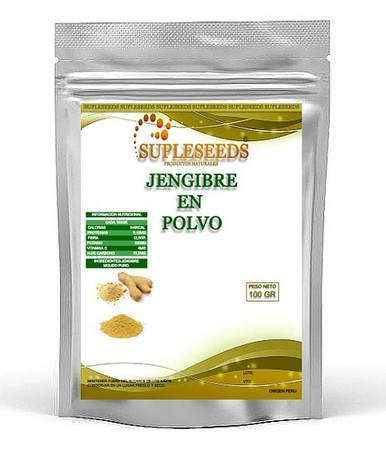 Supleseeds Pure Ground Ginger 100g