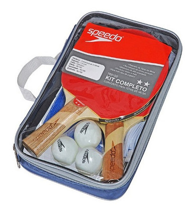 Speedo Complete Table Tennis Kit with Paddles, Balls, and Net