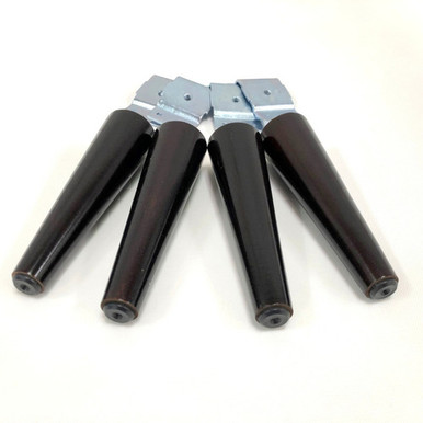 Viivatex Wooden Stick Legs 17cm - Kit with 20 Legs and 20 Plates