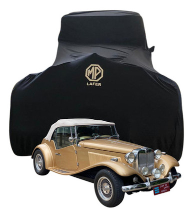 One Capas Automotive Cover MP Lafer Black Fabric