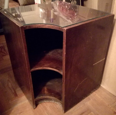 Wooden Corner Unit