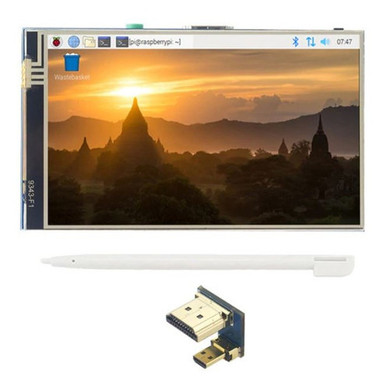 Shchv 4 Inch Touchscreen HDMI Display for Raspberry Pi 4B