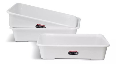 Colombraro 3 Deep Plastic Trays 38x28x8.5 Butcher Shop / Farm